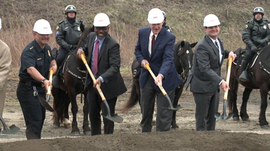 Ground broken for MKE Urban Stables, combining mounted patrol, equine ... Ground broken for MKE Urban Stables, combining mounted patrol, equine ...