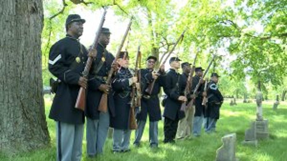 On Memorial Day, Civil War soldier from "the only black unit from ...