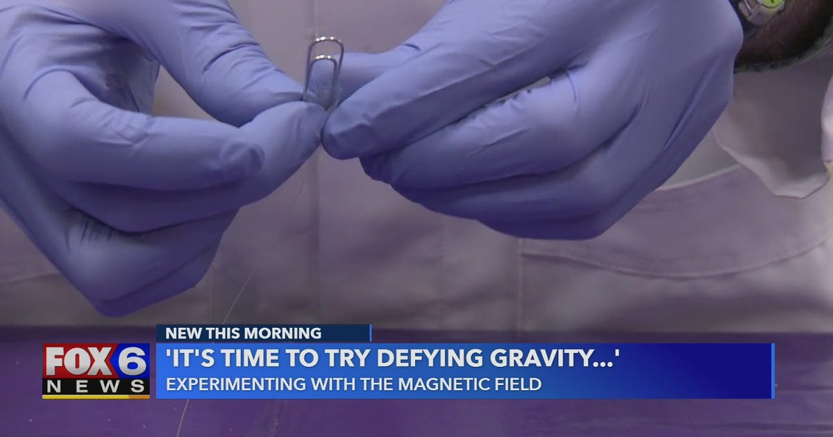 Defying gravity: Experimenting with the magnetic field using magnets ...