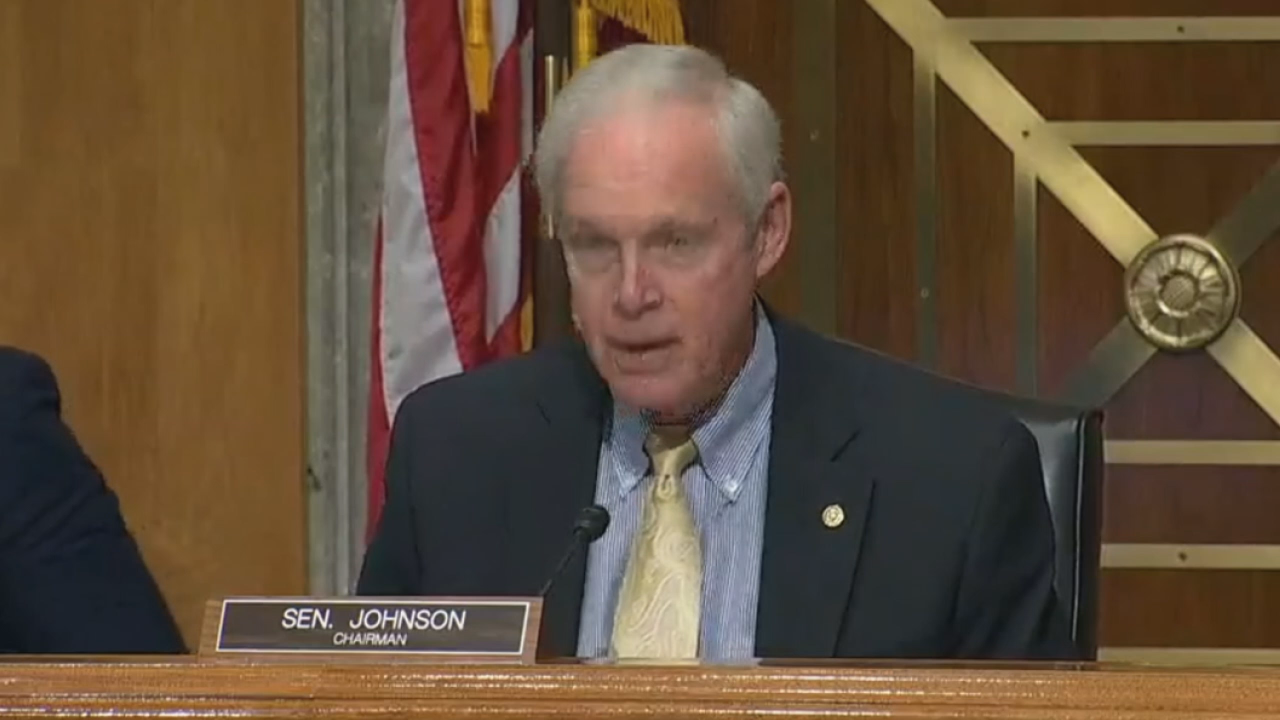 Senator Johnson touts alternative COVID-19 treatments at hearing | FOX6 ...