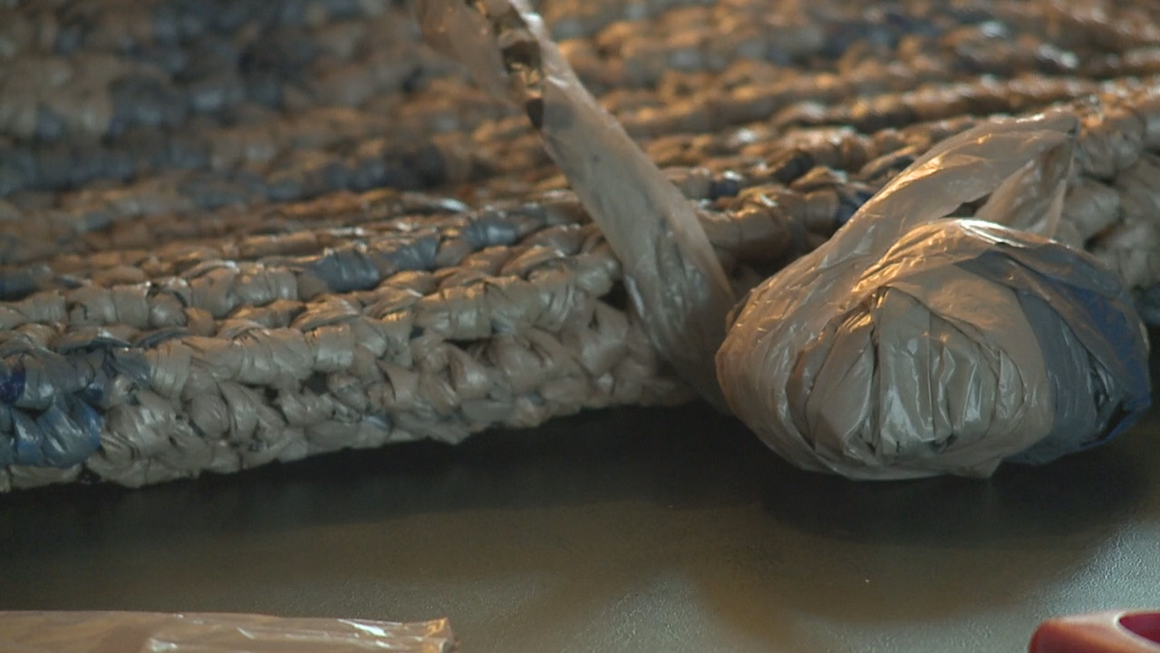 Crocheted 'Mercy Mats' help those in need and the environment | FOX6 ...
