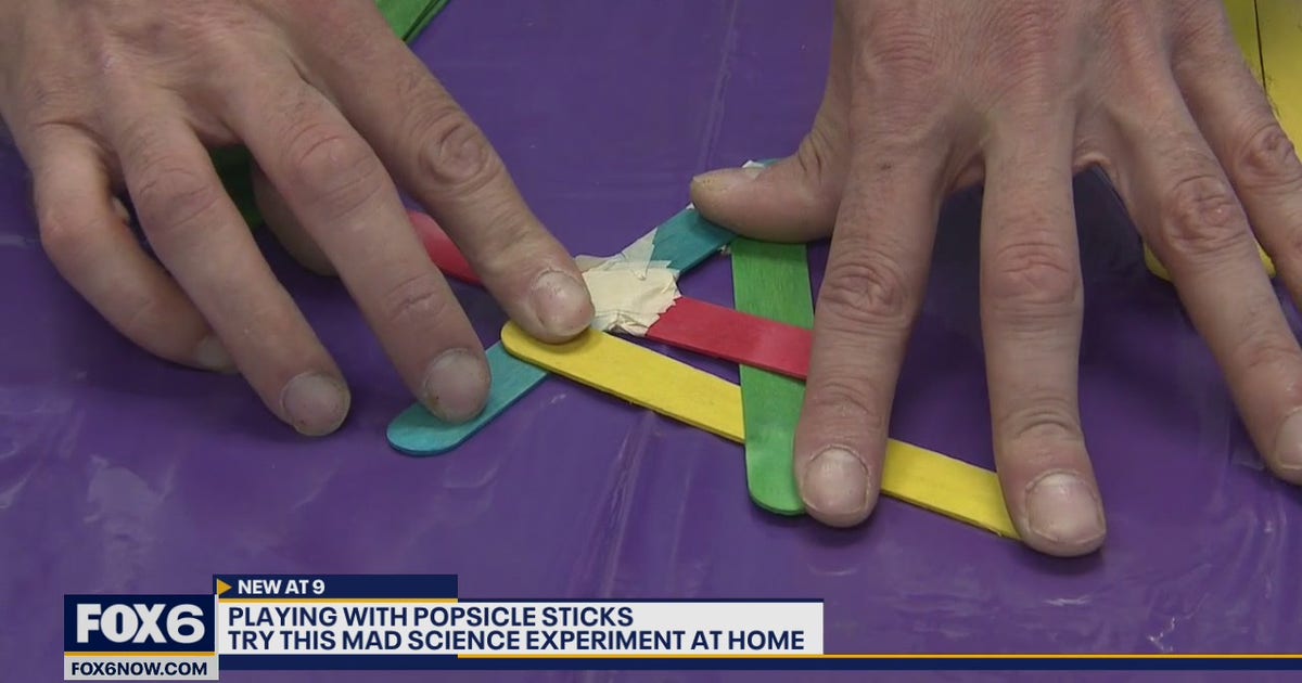 Science lesson using popsicle sticks | FOX6 Milwaukee