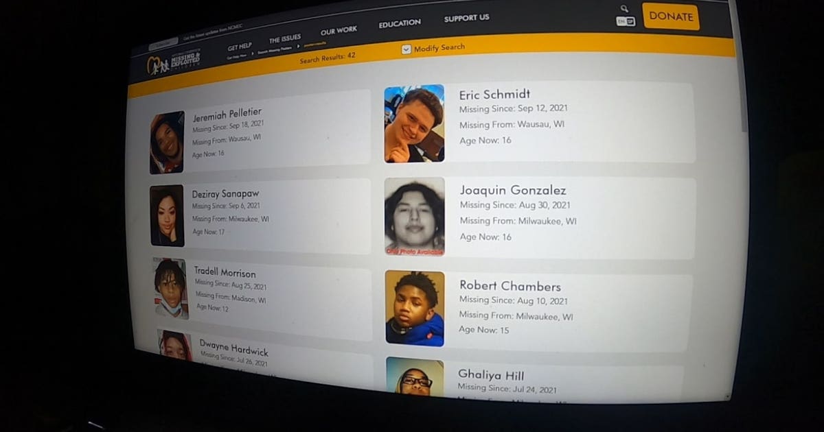 42 active missing Wisconsin kids cases, help spread the word | FOX6 ...