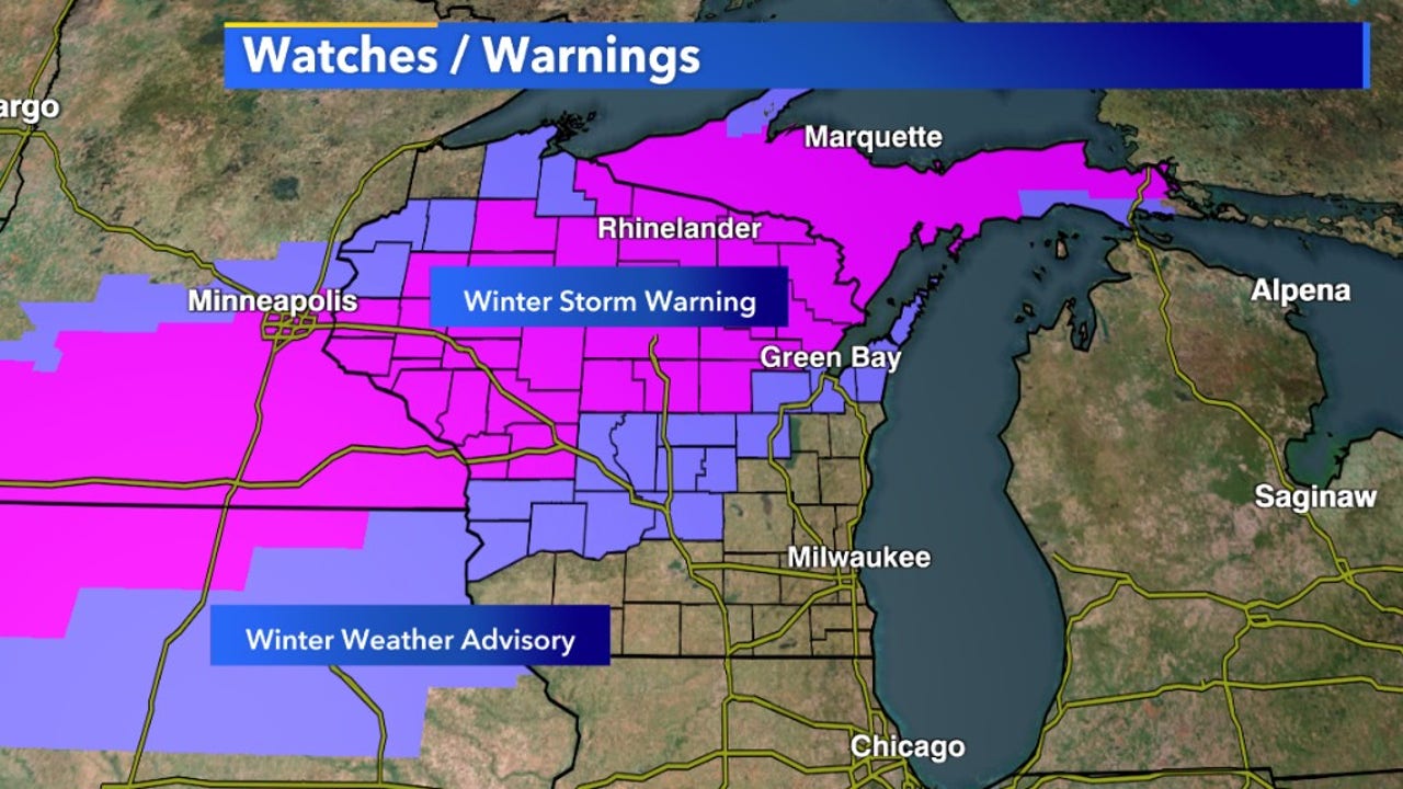 Winter storm expected Friday, will impact large part of Wisconsin ...
