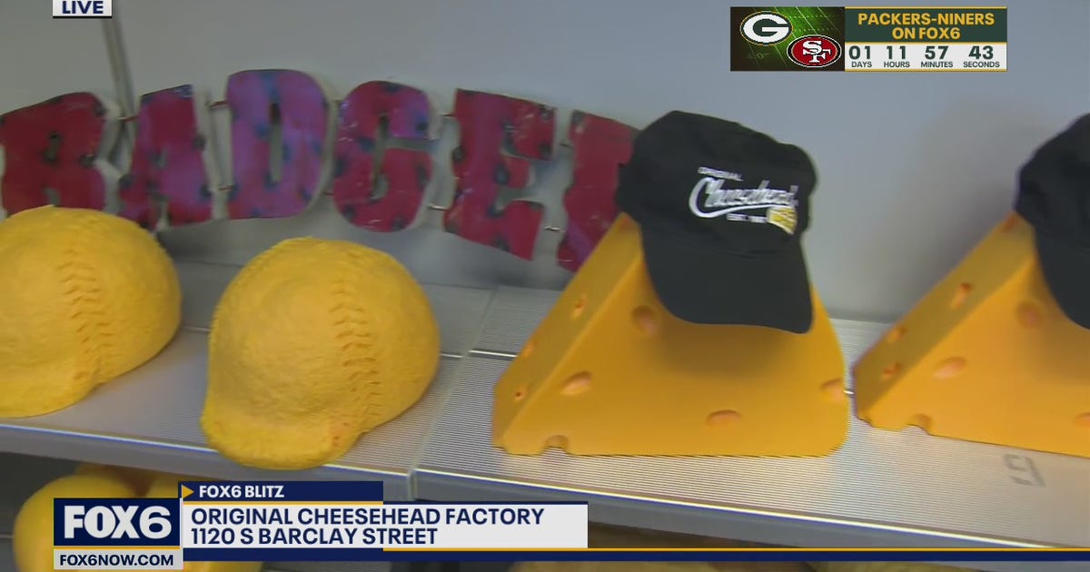The Original Cheesehead Factory: Products you can wear to cheer on the ...