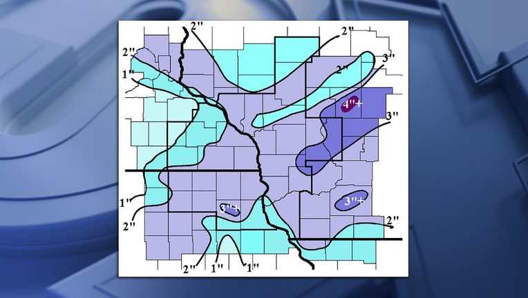Ice storm in Wisconsin 100 years ago; up to 4″ of ice on trees, poles ...