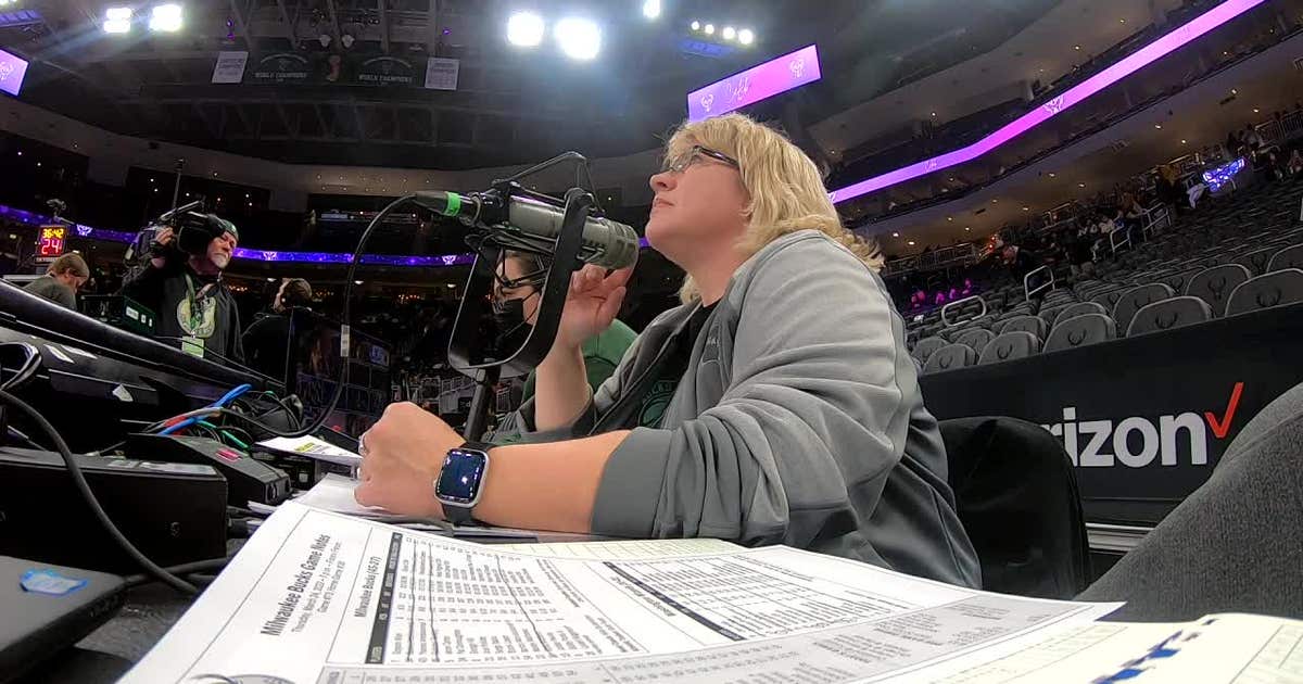 Bucks tab female PA announcer, 1st time in team history | FOX6 Milwaukee