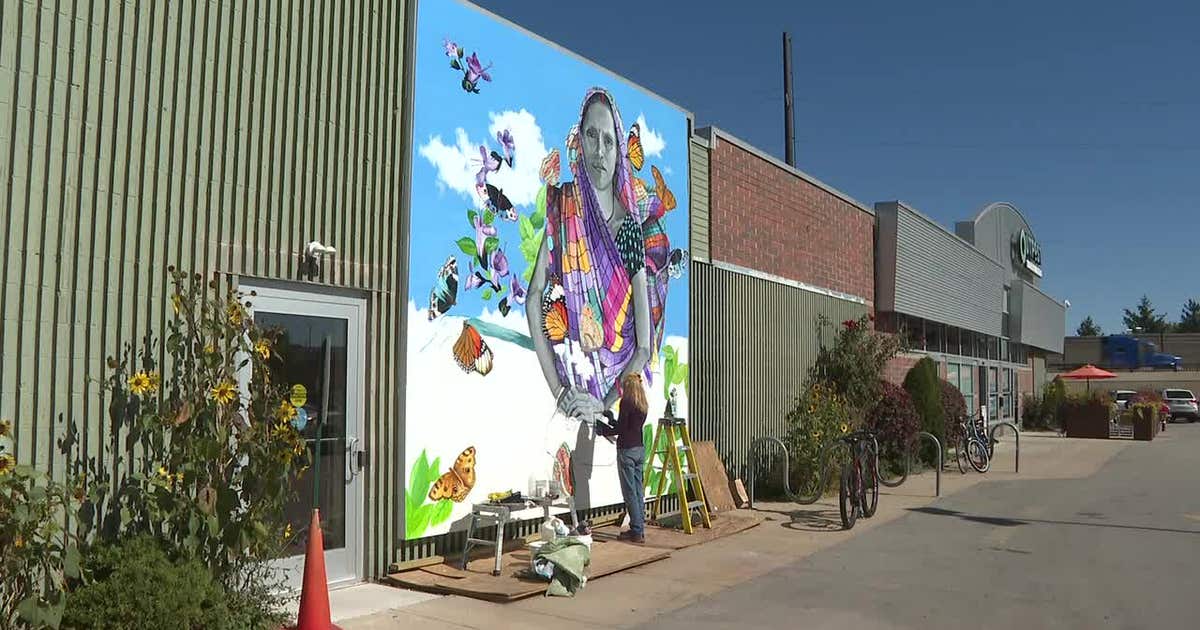Outpost fair trade mural in Bay View | FOX6 Milwaukee