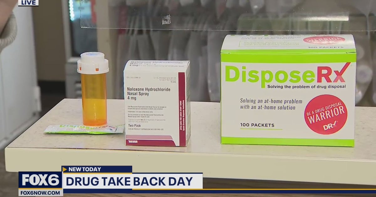 Drug Take Back Day; safe ways to dispose of drugs | FOX6 Milwaukee
