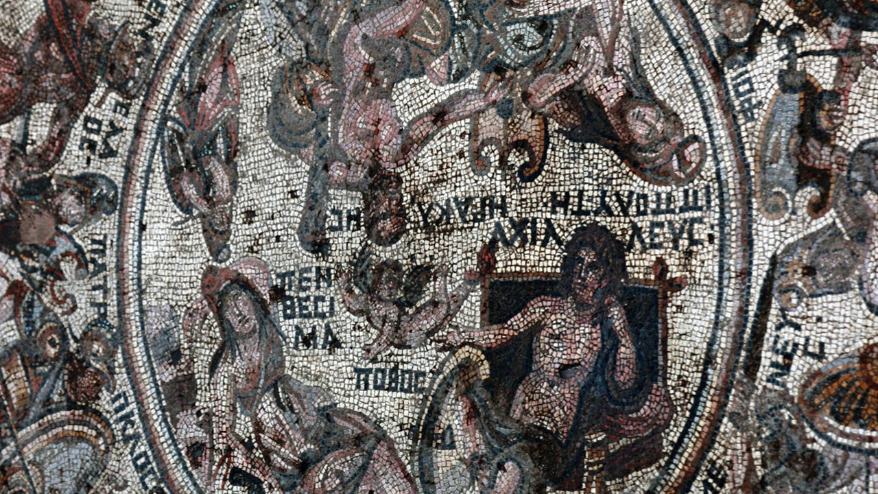 Syria digs up 'rare' Roman mosaic in former rebel stronghold | FOX6 ...