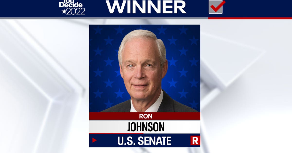 US Senate race: Ron Johnson wins 3rd term | FOX6 Milwaukee