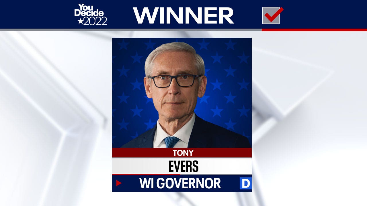 Wisconsin Governors Race Tony Evers Wins 2nd Term Fox6 Milwaukee