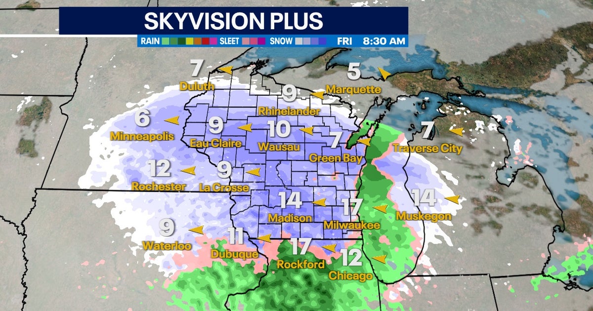 Widespread wintry weather likely Friday; SE Wisconsin on the edge ...