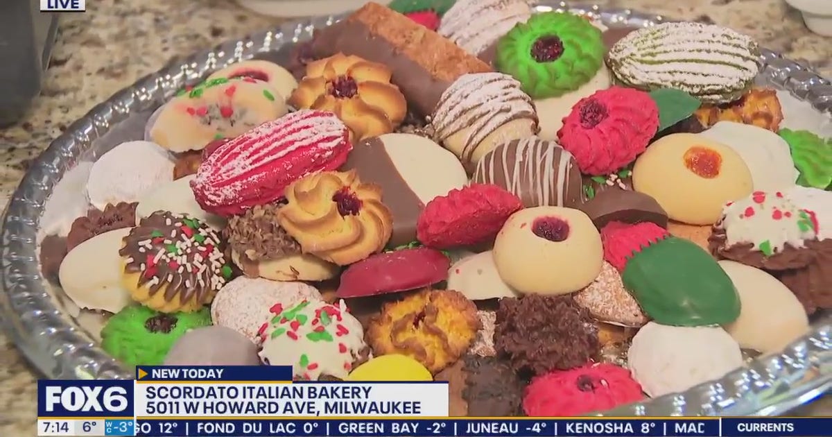 Scordato Italian Bakery; 30+ different types of cookies | FOX6 Milwaukee