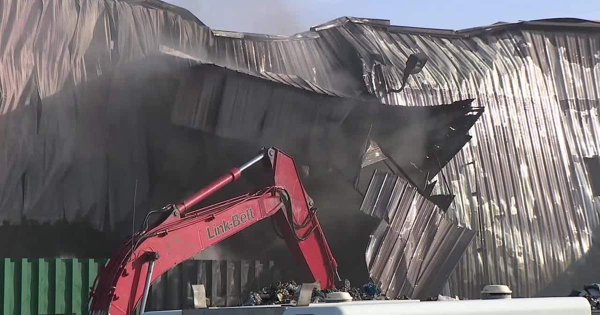 John’s Disposal fire in Whitewater; damage in the millions | FOX6 Milwaukee