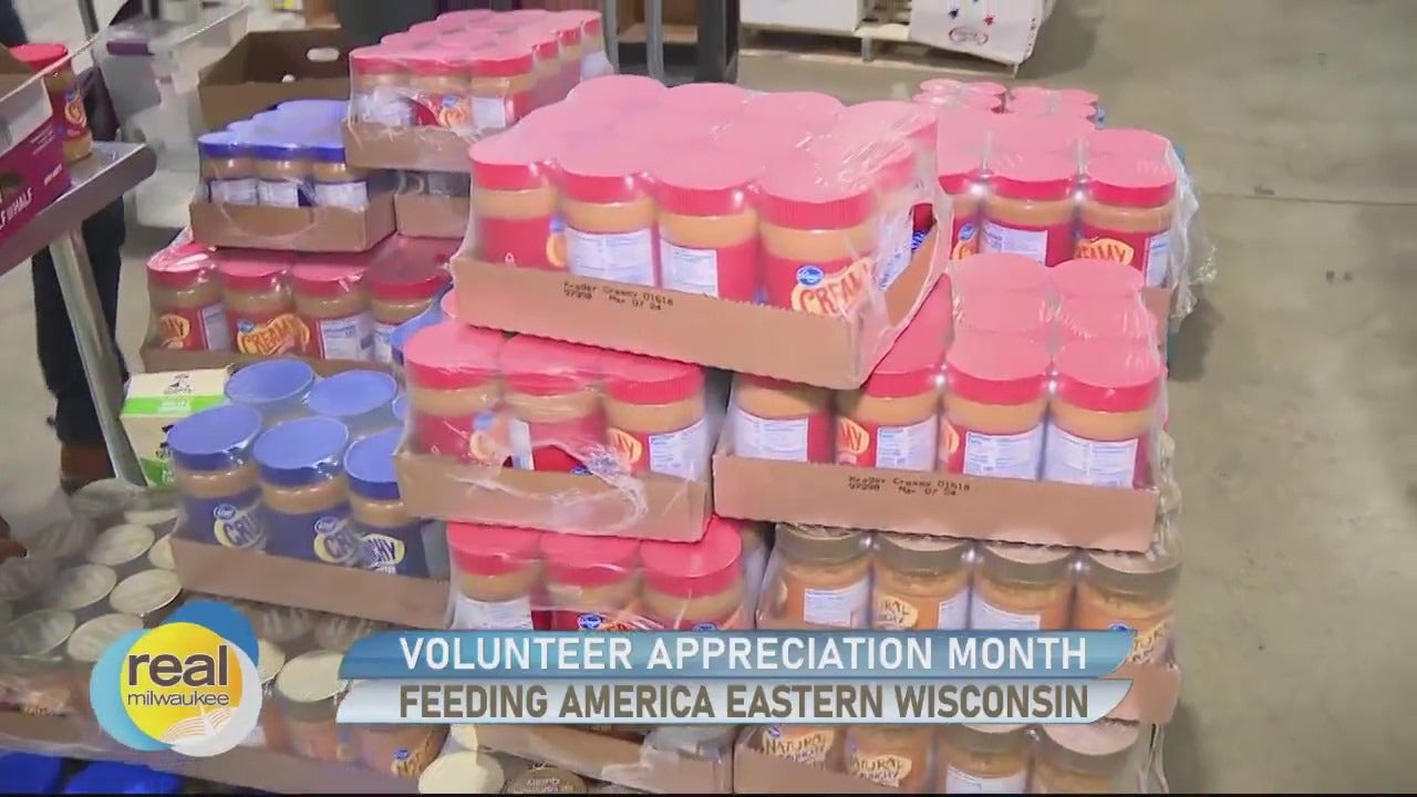 Feeding America Eastern Wisconsin; Volunteer Appreciation Month | FOX6 ...