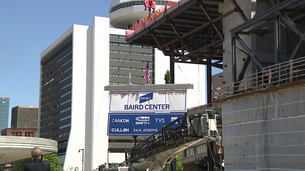 Wisconsin Center topping off ceremony for $456M expansion project ...