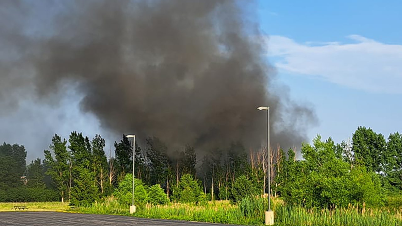 Pewaukee storage complex fire, man seriously injured | FOX6 Milwaukee