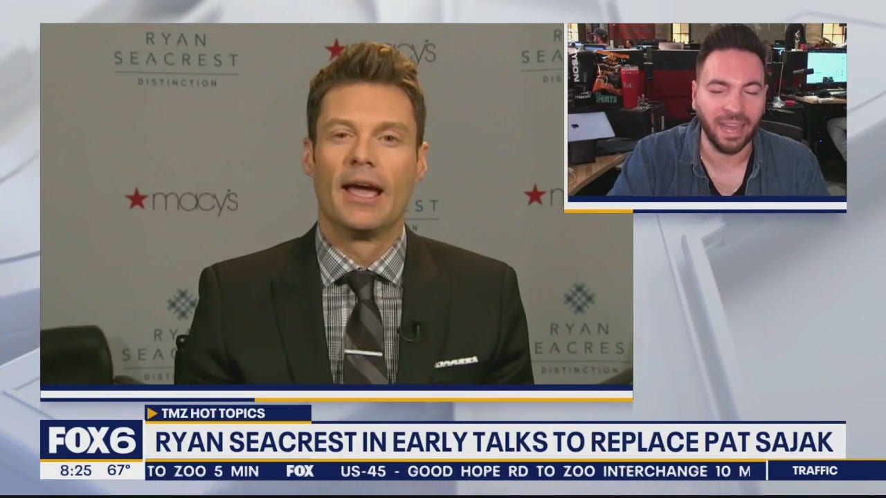 Ryan Seacrest in early talks to replace Pat Sajack | FOX6 Milwaukee