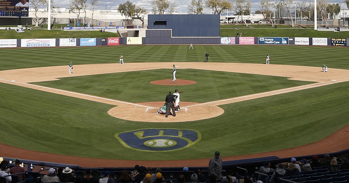 Brewers spring training, 2024 schedule announced | FOX6 Milwaukee