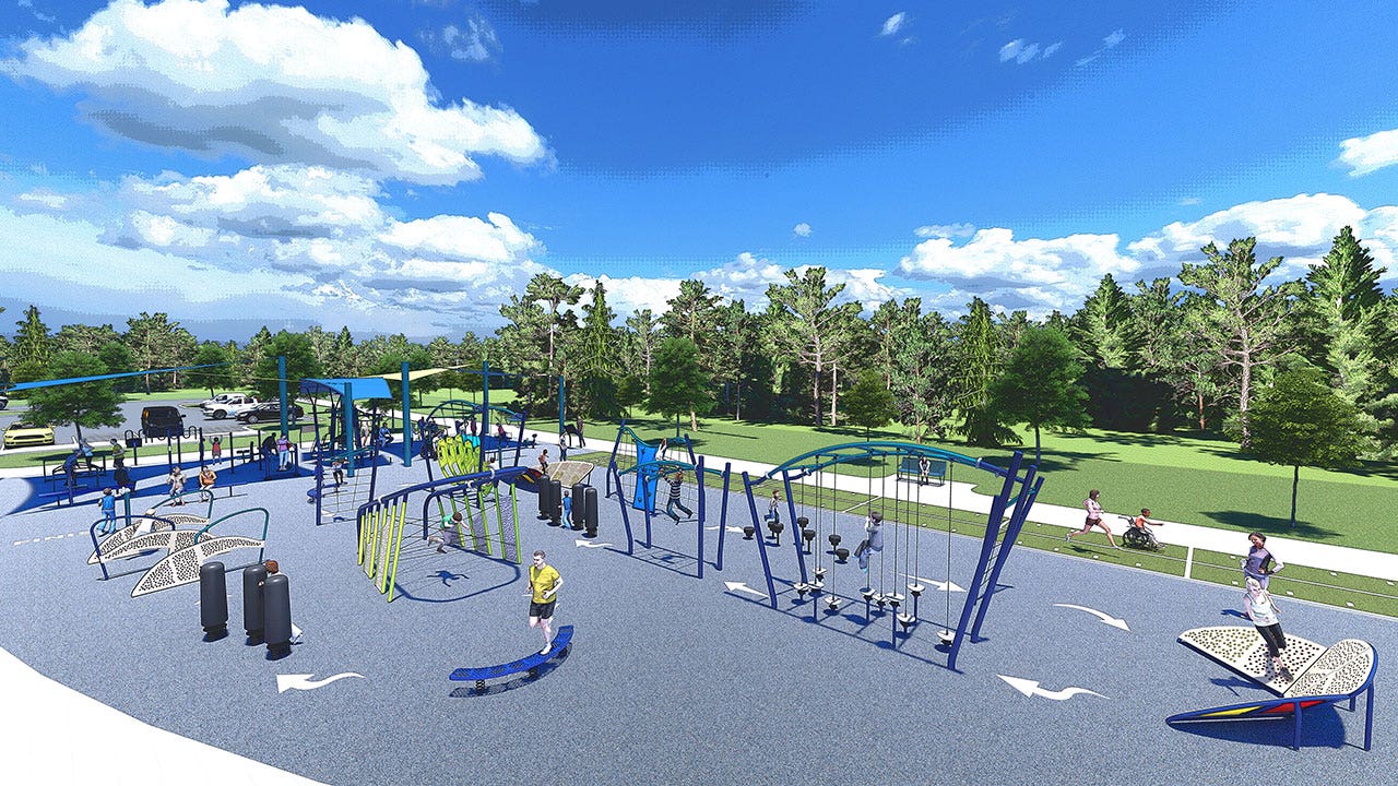 Wauwatosa inclusive park project; 18 acres for all ages, abilities ...