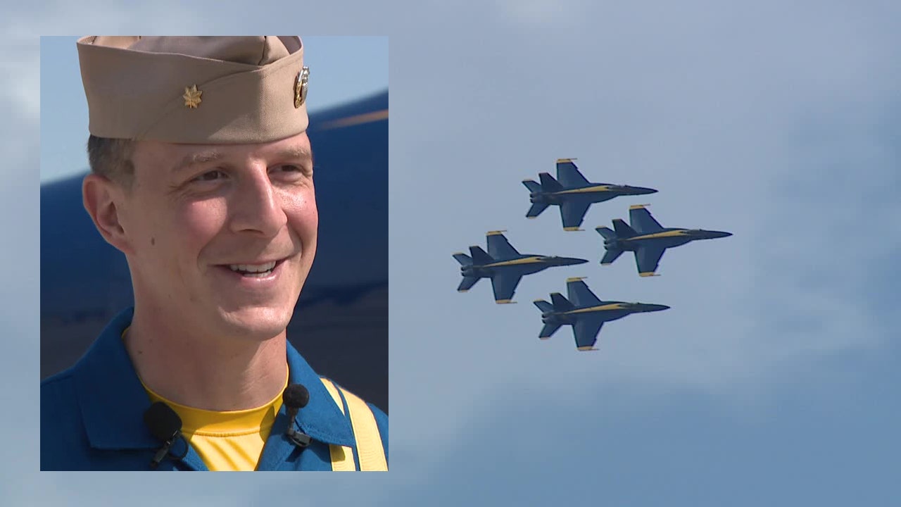 Madison Blue Angels pilot fulfills childhood dream: 'Sky's the limit ...