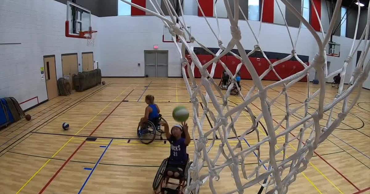 Wisconsin adaptive sports; 2 girls make strides on basketball court ...