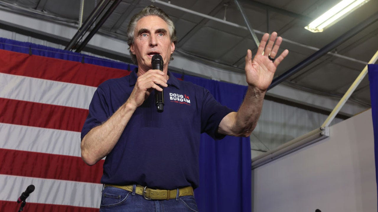 Republican debate: Doug Burgum injured playing basketball, will attend ... Republican debate: Doug Burgum injured playing basketball, will attend ...