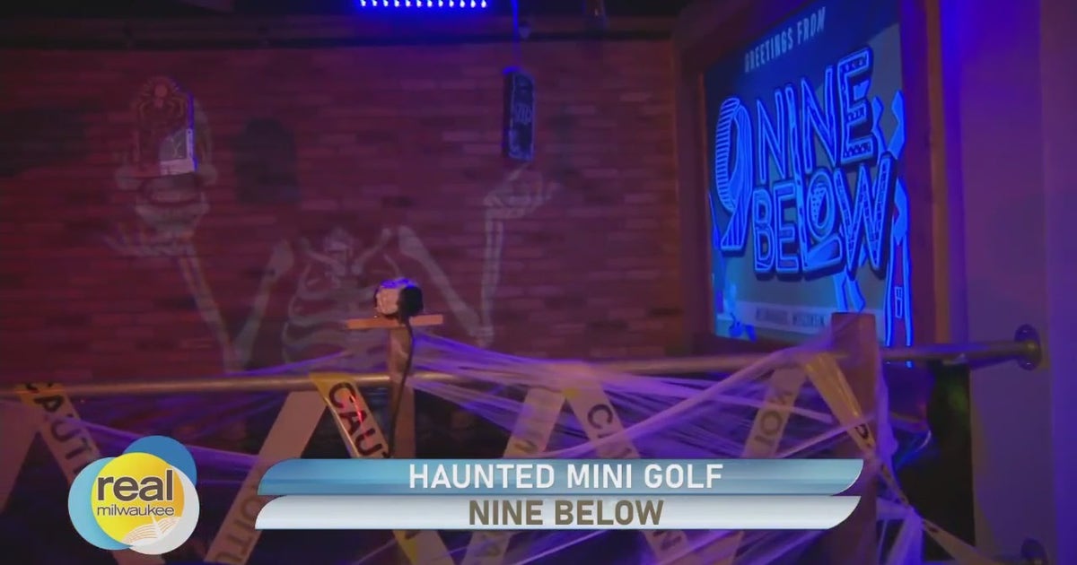 Haunted mini golf at Nine Below | FOX6 Milwaukee