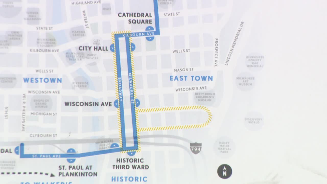 Milwaukee streetcar extension; new route to open for riders Oct. 29 ...