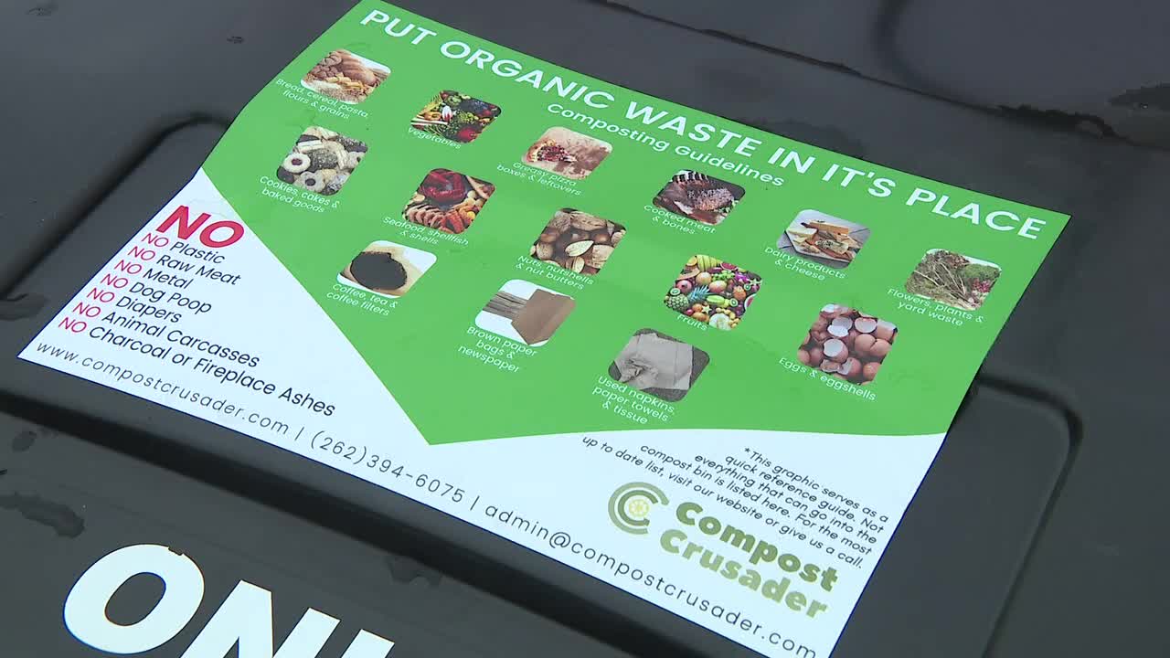 Waukesha compost pilot program, drop-off site to gauge interest | FOX6 ...
