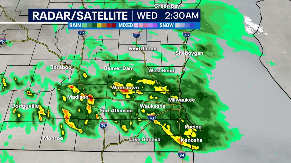 Beneficial rain totals, southeast WI overnight; dry pattern moving in ...