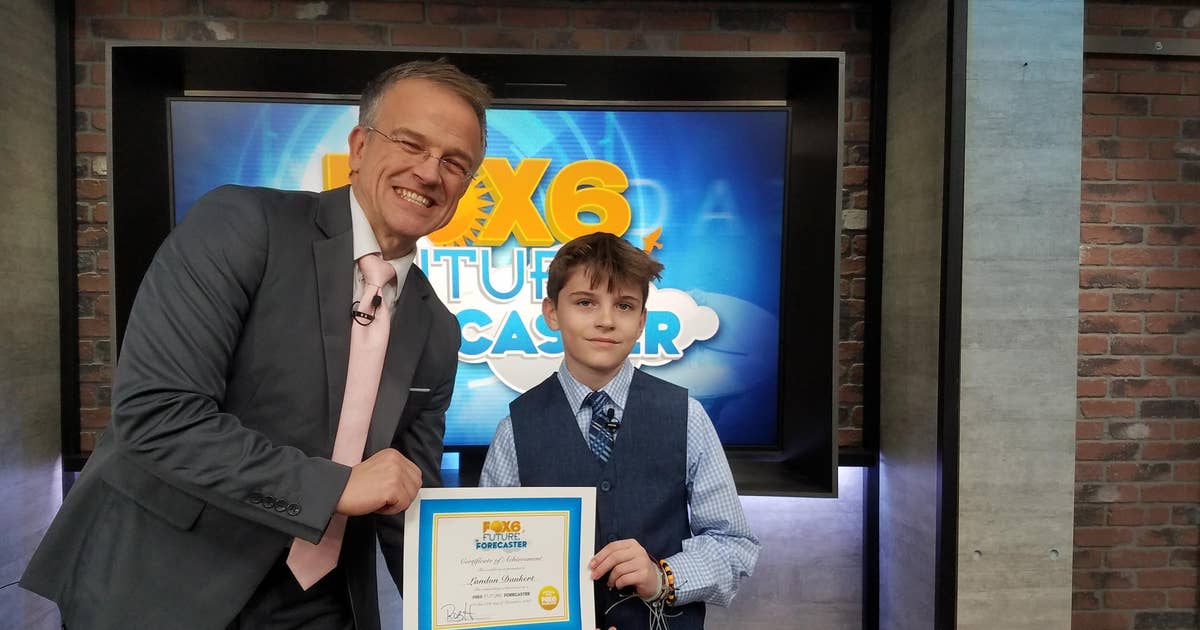 Future Forecaster: Meet 9-year-old Landon | FOX6 Milwaukee