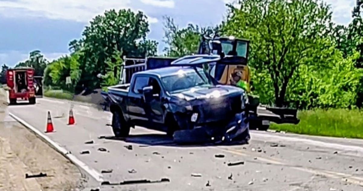 Kansasville collision between dump truck, pickup; fuel leak contained ...