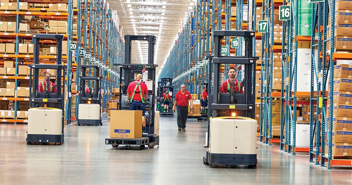Uline warehouse hiring event; 65 positions, pay starts at $63K per year ...