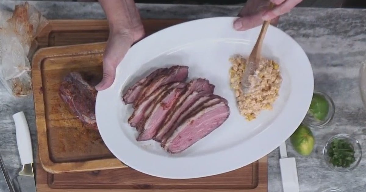 Smoked tri-tip with grilled corn elote: recipe | FOX6 Milwaukee