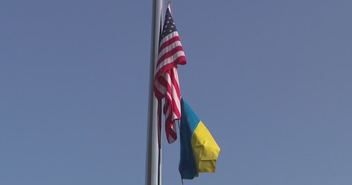 Local leaders host Ukrainian flag raising ceremony in Milwaukee | FOX6 ...