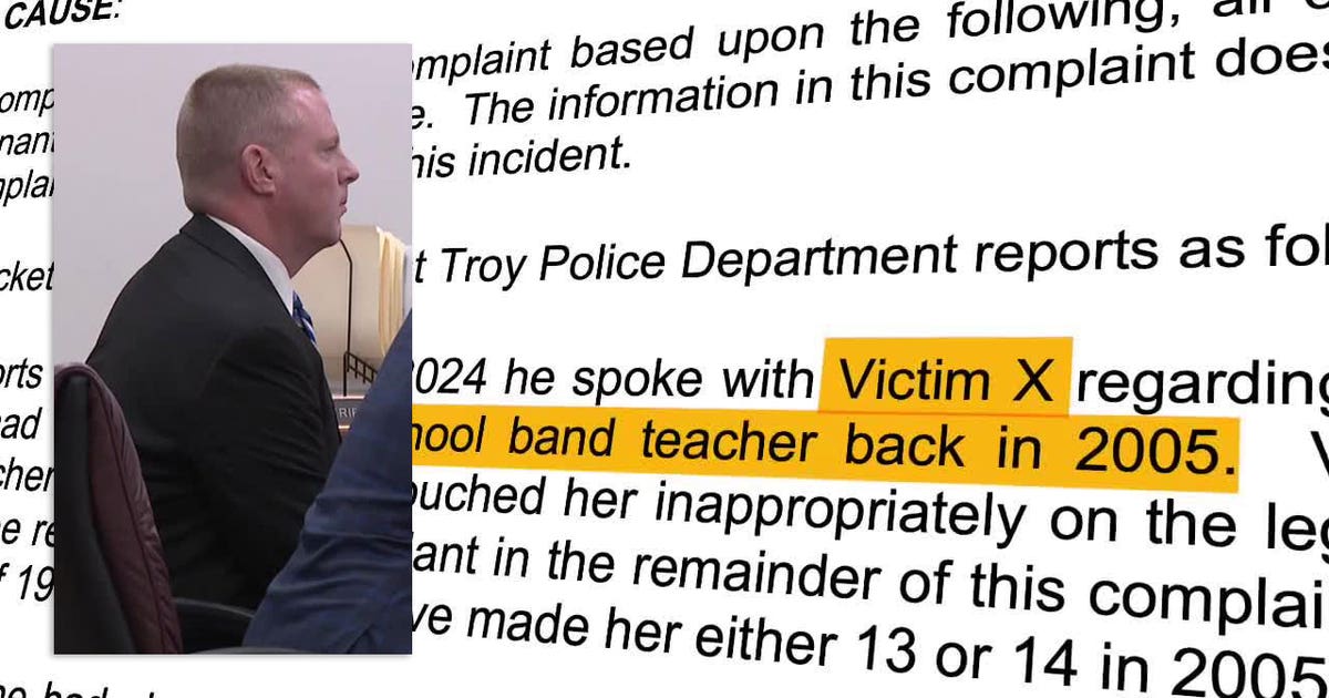 Former middle school band teacher charged; 9th child sex assault count ...