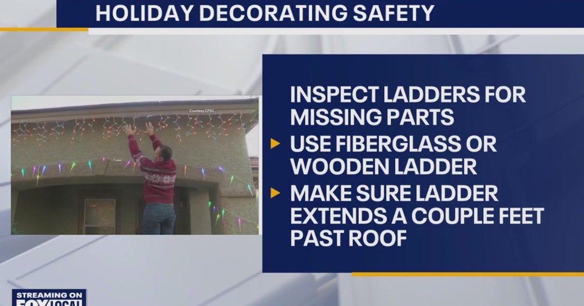 Holiday decorating injuries; tips to avoid falling | FOX6 Milwaukee