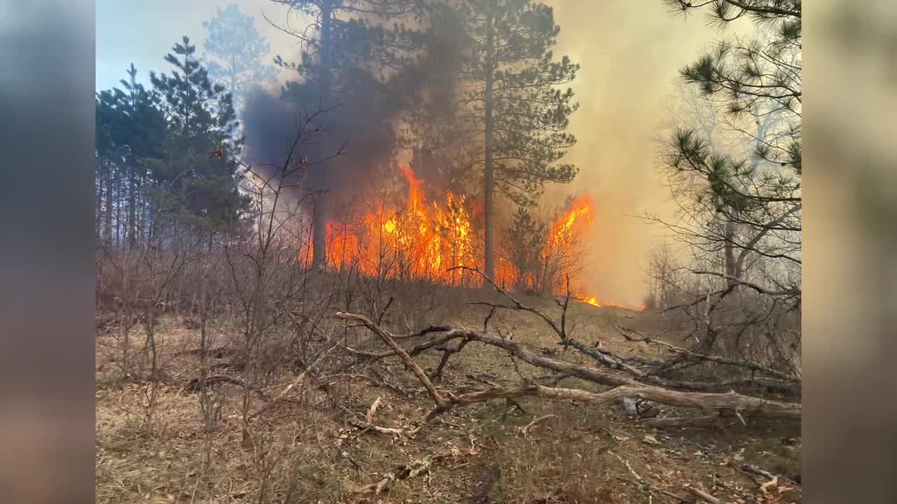 Wisconsin wildfire risk, check conditions before you burn | FOX6 Milwaukee
