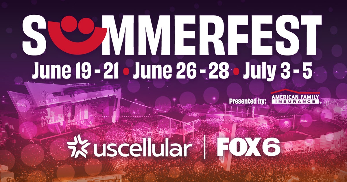 Summerfest lineup: UScellular Connection Stage, July 3-5, 2025 | FOX6 ...