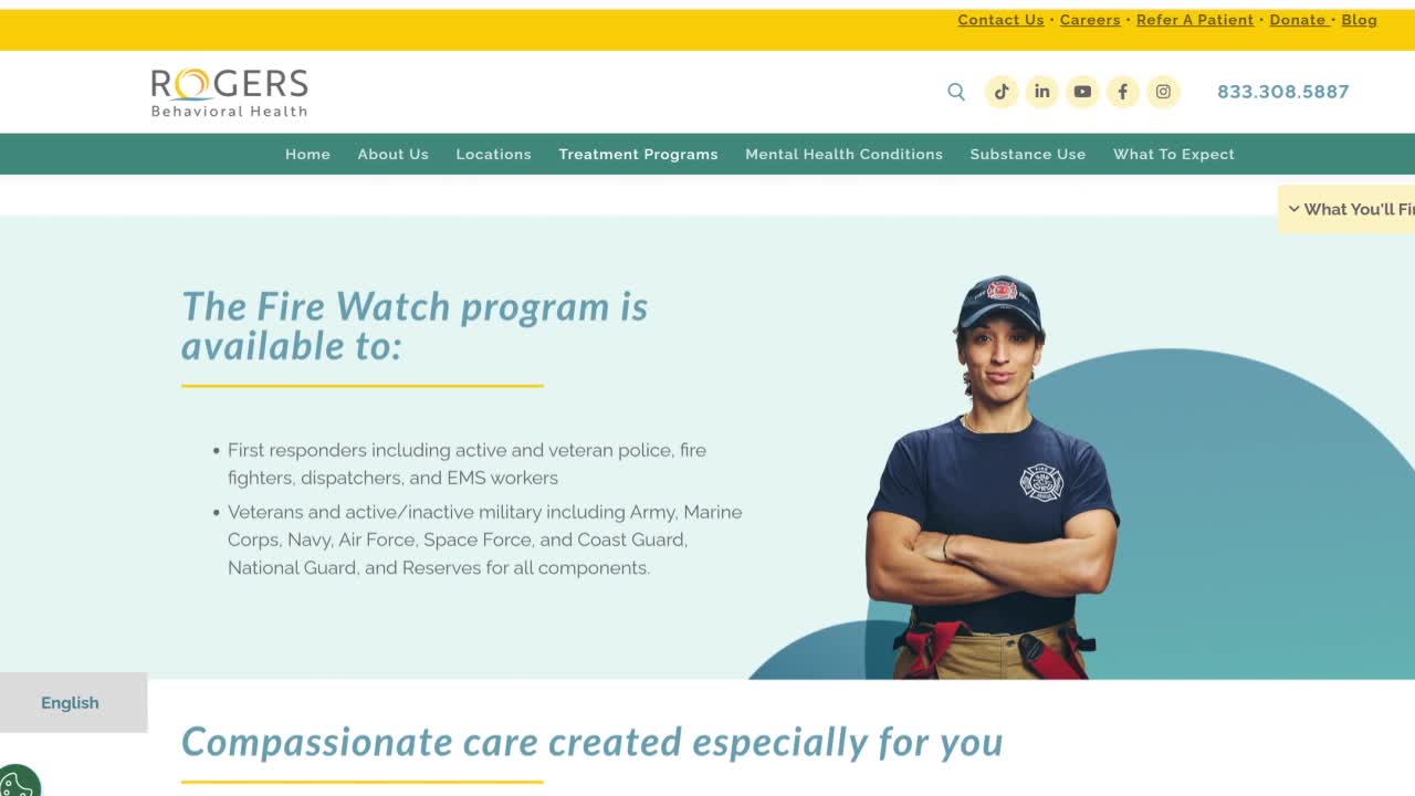 Fire Watch program; helping veterans, first responders cope with trauma ...