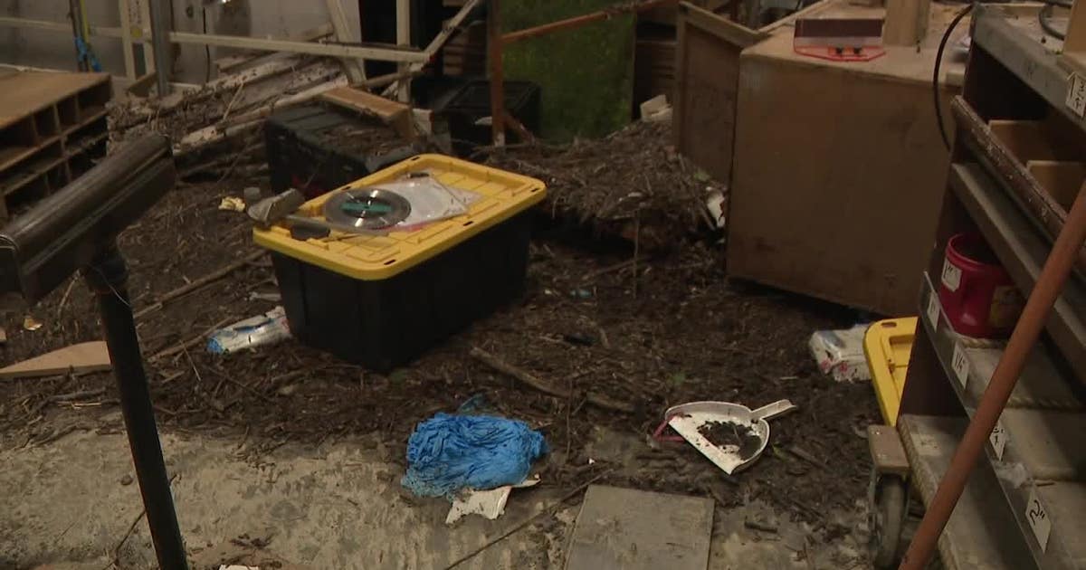 Milwaukee Rep flood damage; sets, props costumes damaged by flood ...