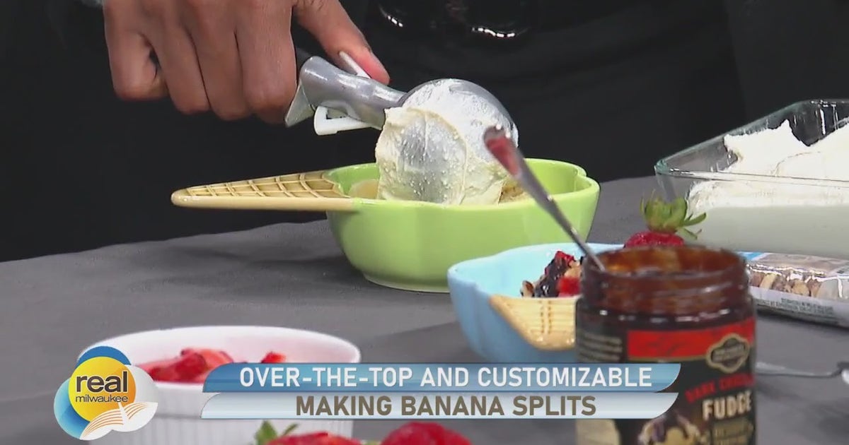 Over-the-top and customizable; Making banana splits | FOX6 Milwaukee
