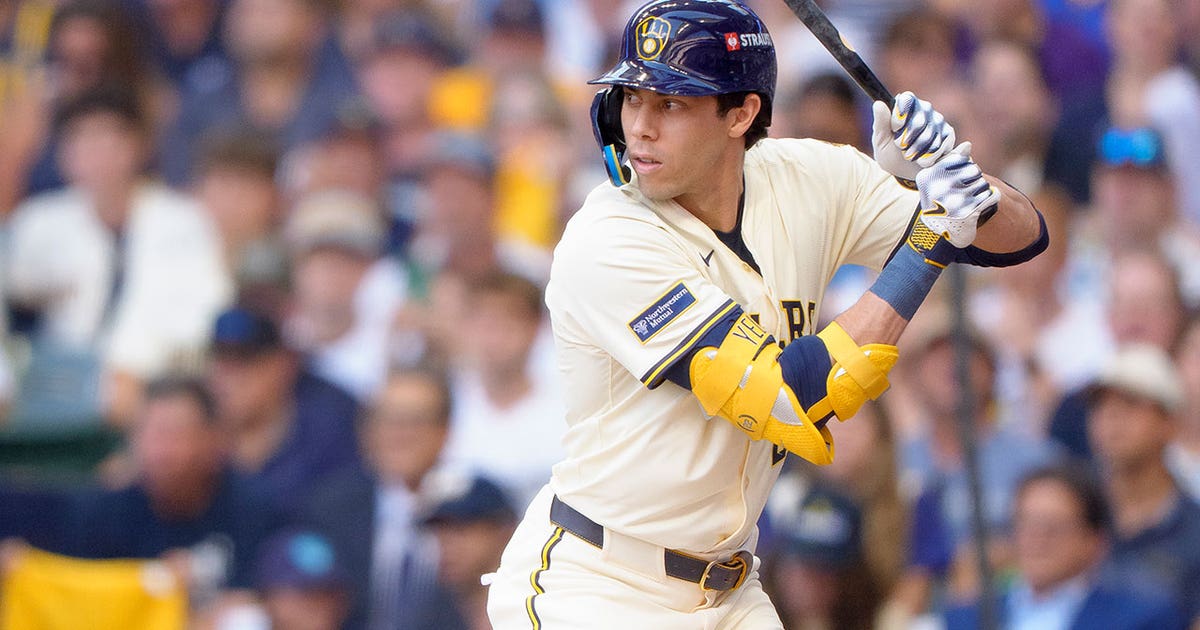 2025 Hank Aaron Award; Brewers' Christian Yelich named finalist | FOX6 ...