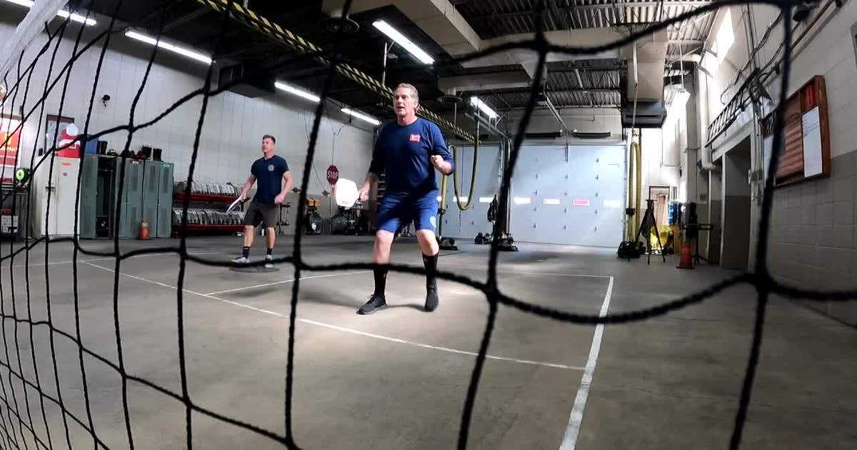 Milwaukee firefighters playing pickleball, sport craze across city ...
