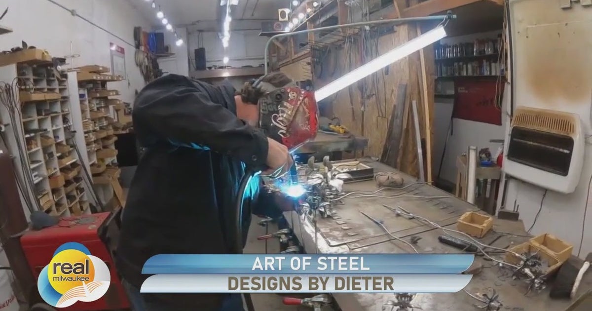 Art of Steel; Designs By Dieter creates handcrafted metal art | FOX6 ...