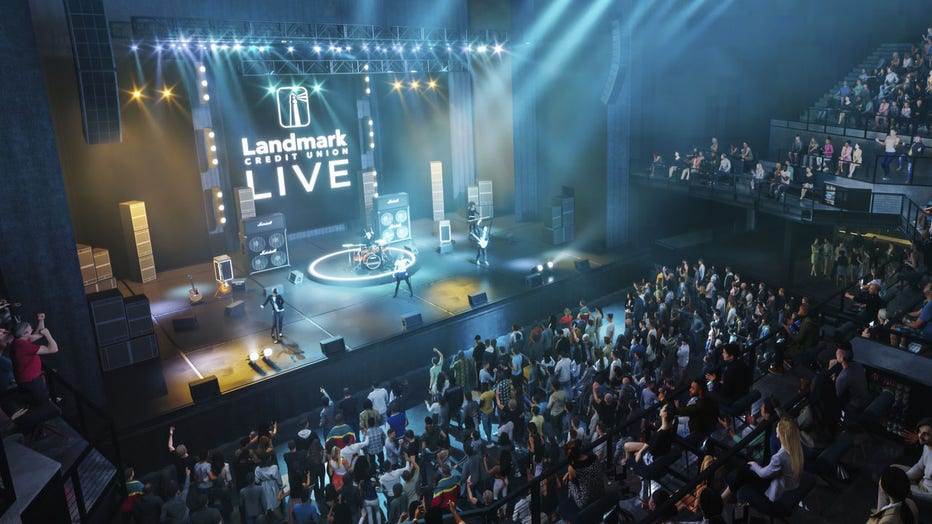 Milwaukee’s newest music venue named 'Landmark Credit Union Live' | FOX6 Milwaukee