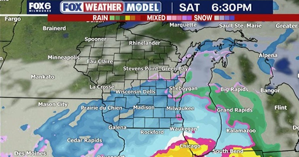 Wisconsin weather forecast: First snow chance this weekend | FOX6 Milwaukee