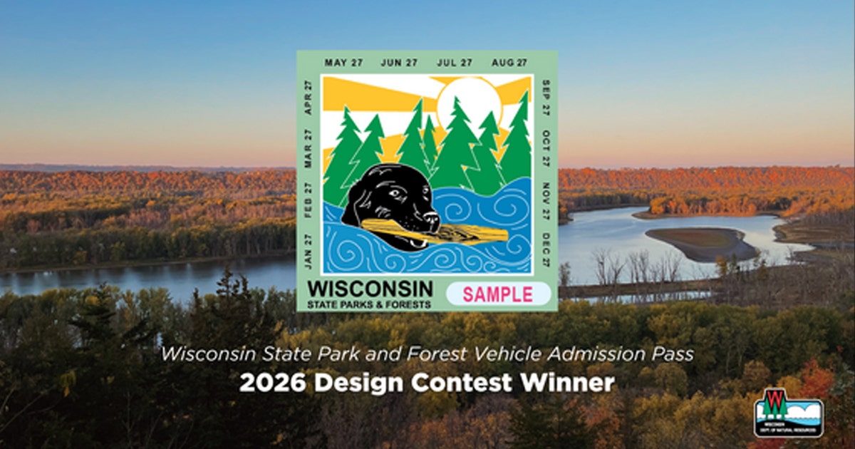 2026 Wisconsin State Park sticker design contest winner announced ...